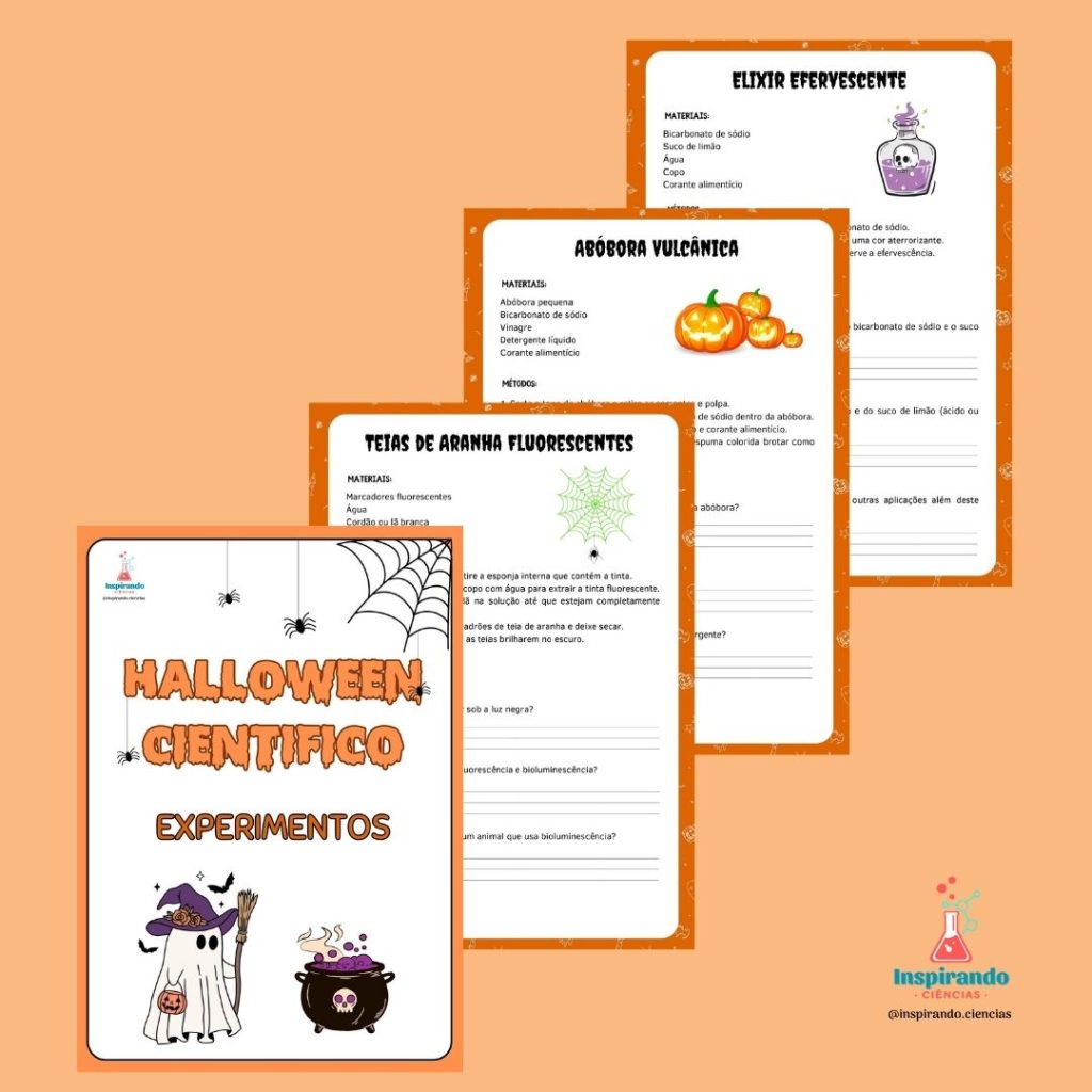 Halloween Científico – Experimentos | Inspirando Ciências
